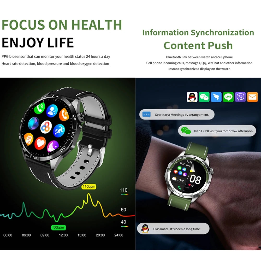 NEKTOM For Huawei Watch GT4 Bluetooth Call Smartwatch – Nektom Watches